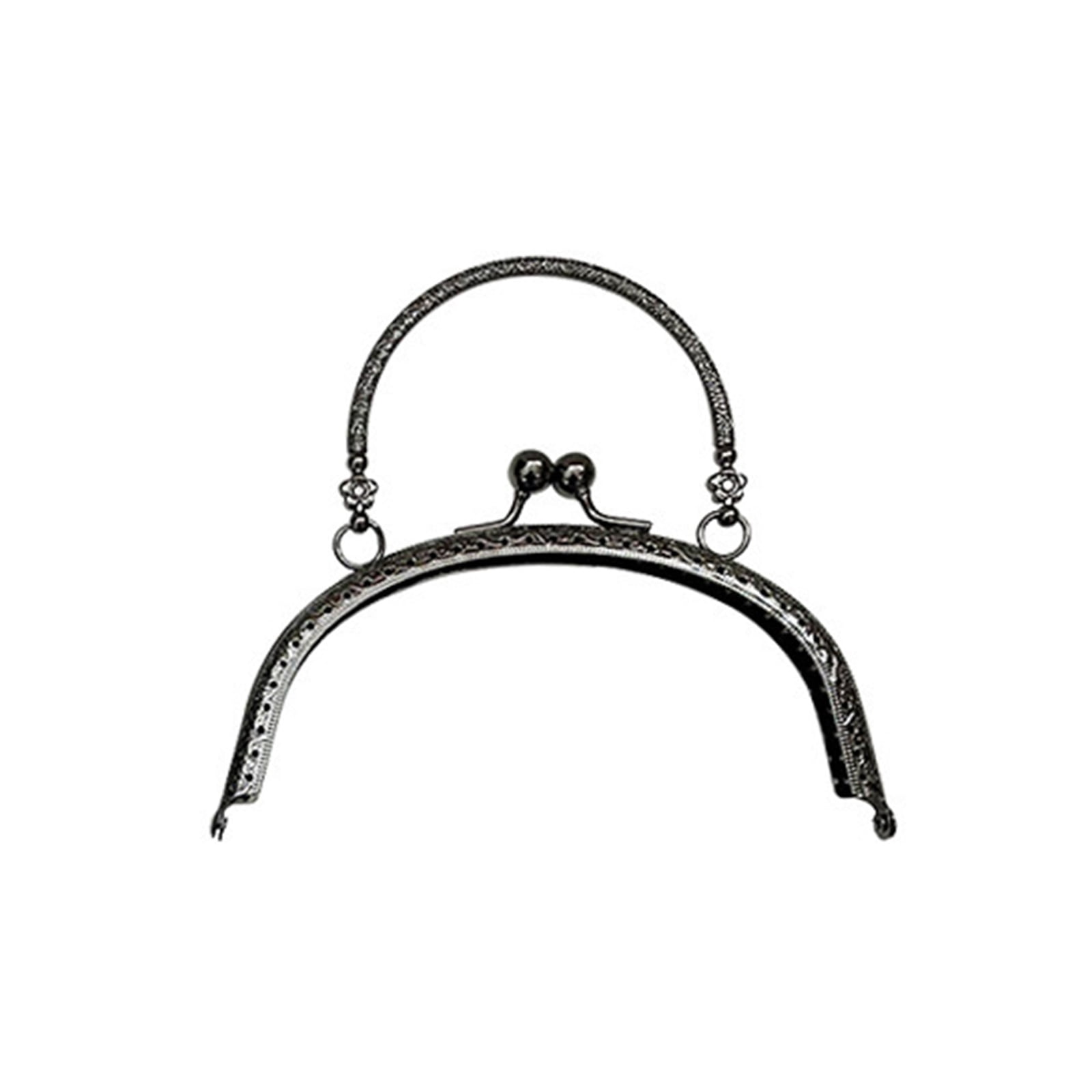 Ladaidra Brown fhgksm Metal Frame Purse Frame Handle Coin Bag Frame ...