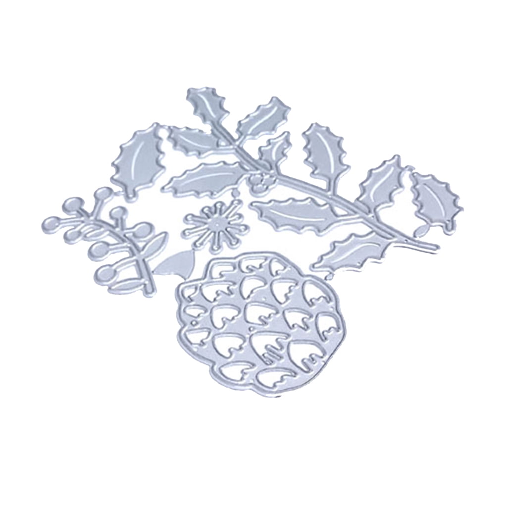Ladaidra Brown fhgksm Metal Pine Cone Cutting Die Stencil Embossing ...