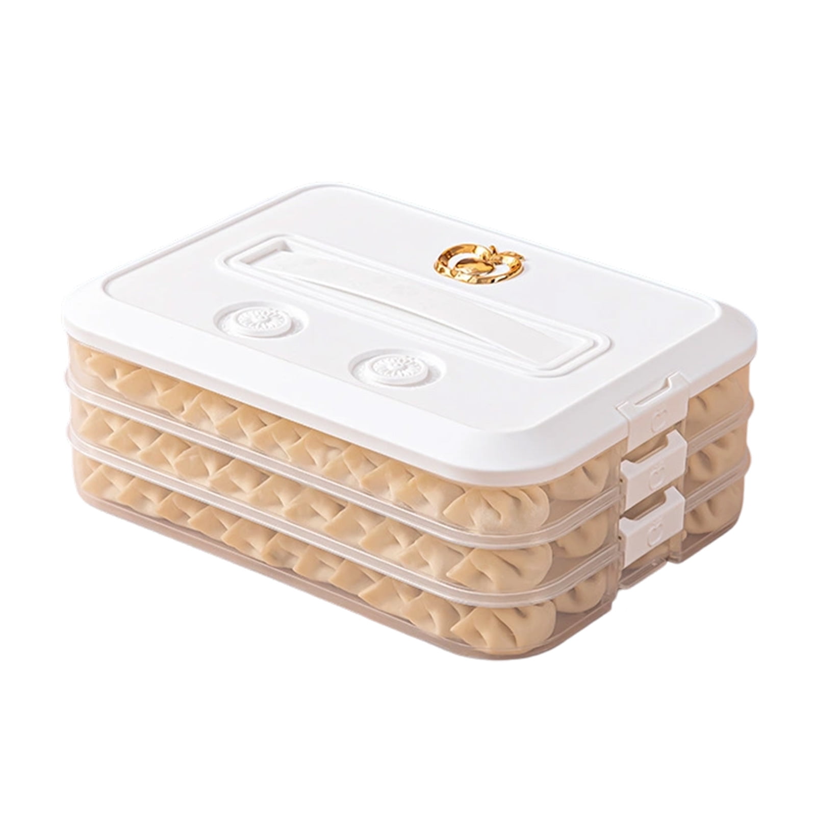 Ladaidra Brown fhgksm Multiple Layer Food Storage Box with Lid and ...