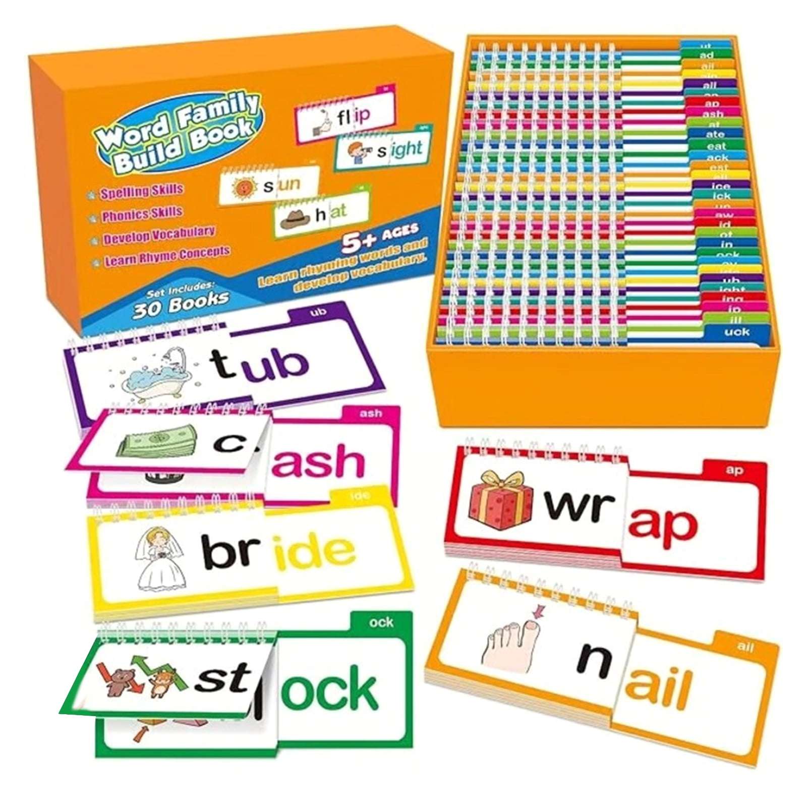 Ladaidra Brown fhgksm Pack Of 30 Letter Sounds Flashing Cards for ...