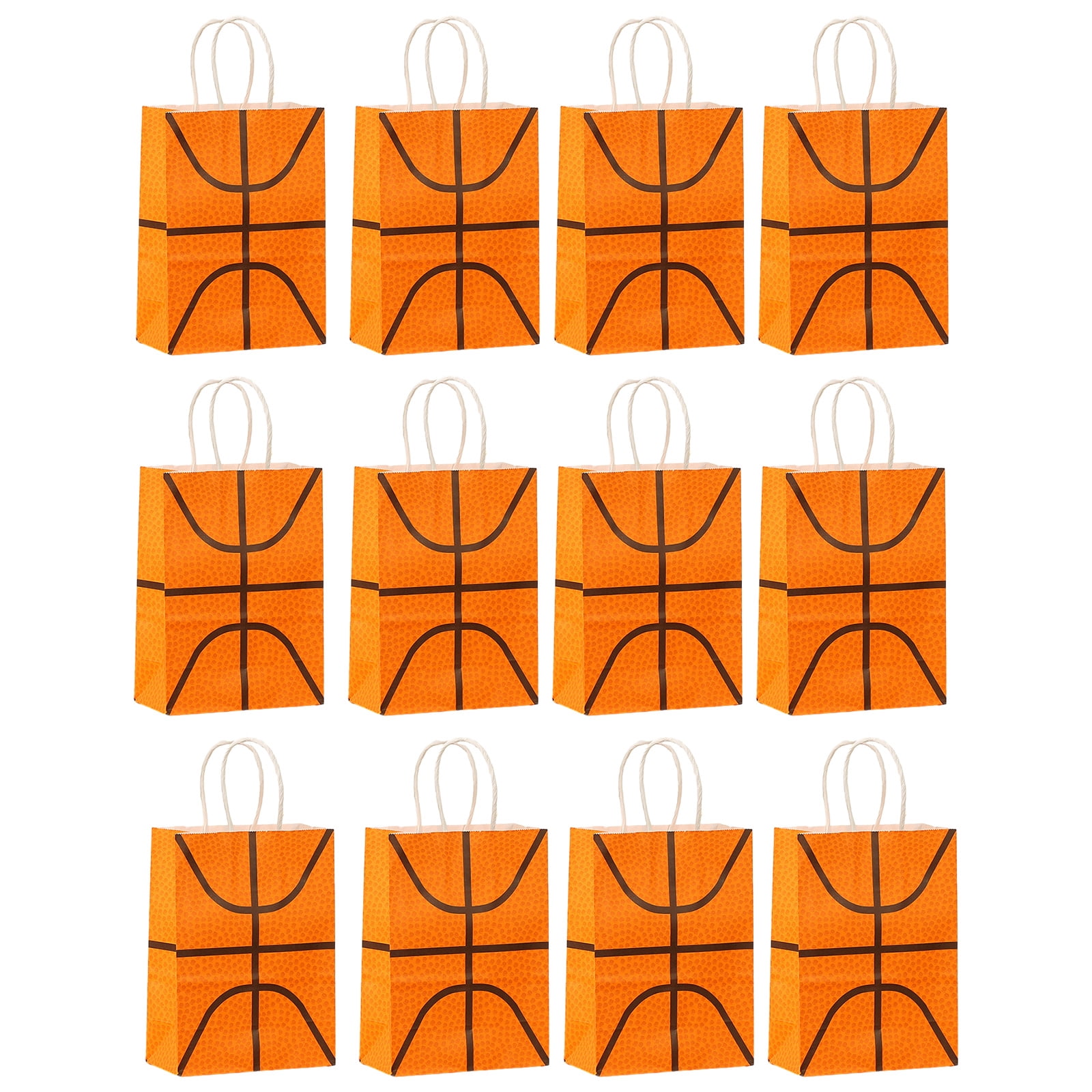 Ladaidra Brown fhgksm Pack of 12 Football Paper Bags for Football Party ...