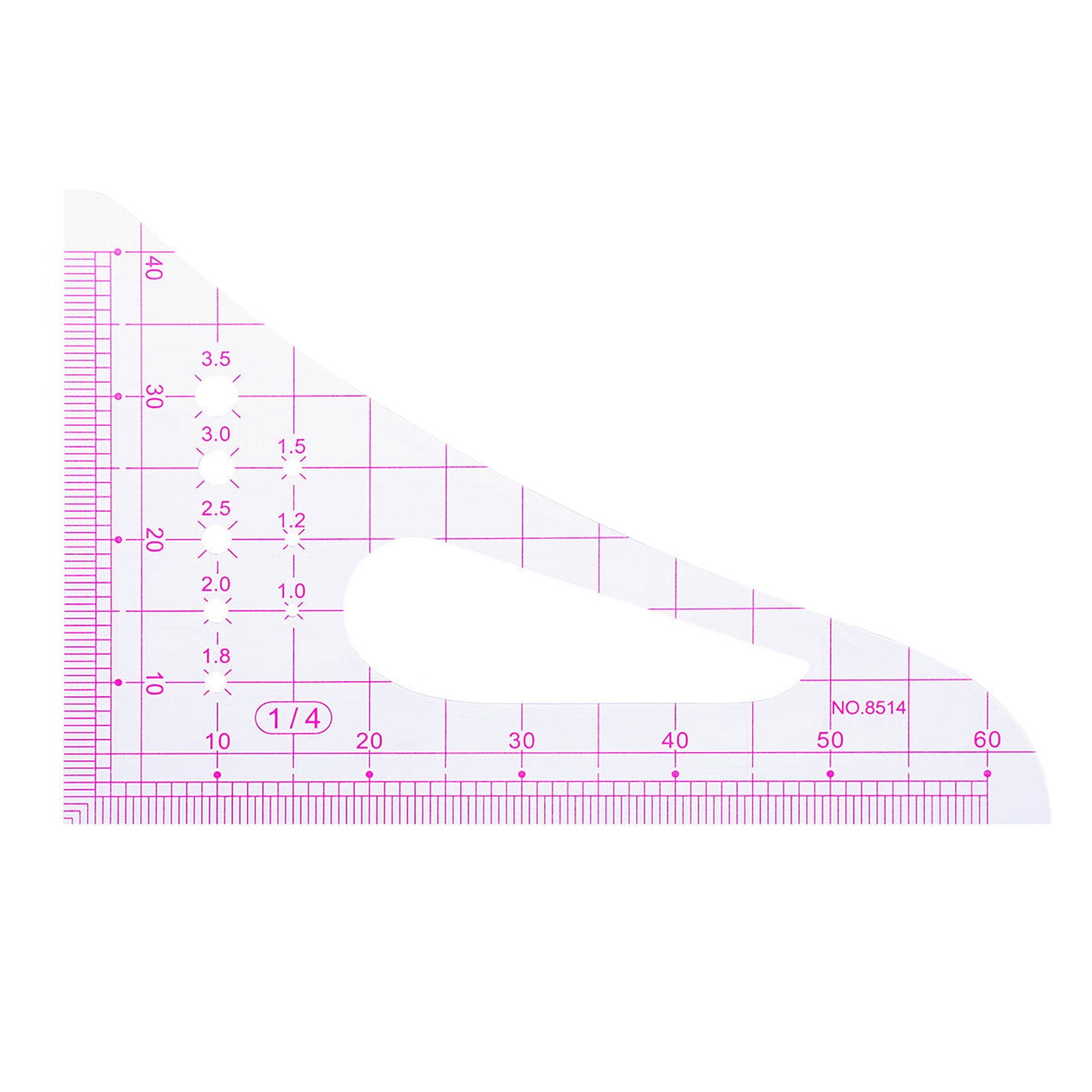 Ladaidra Brown fhgksm Patchwork Ruler Multifunctional Quilting Ruler ...