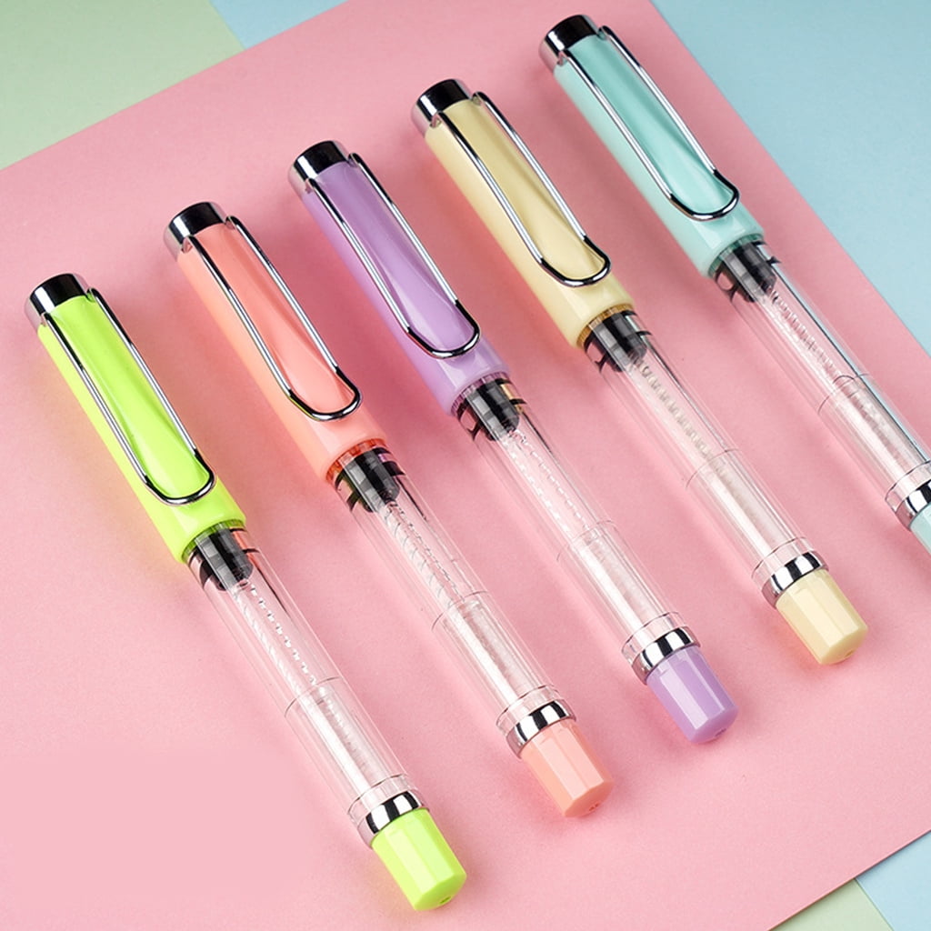Ladaidra Brown fhgksm Piston-filled Calligraphy Brush Clear Pen ...