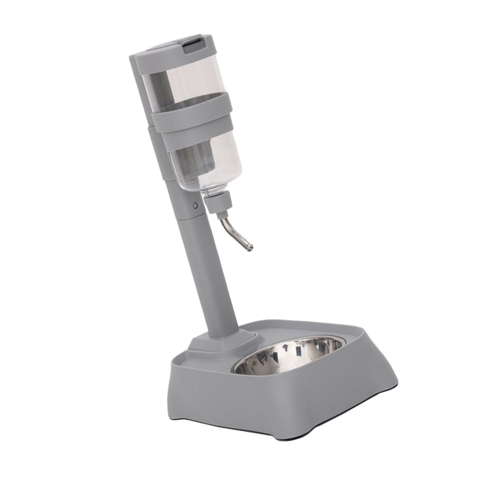 Ladaidra Brown fhgksm Portable Adjustable Pet Water Dispenser and Food ...