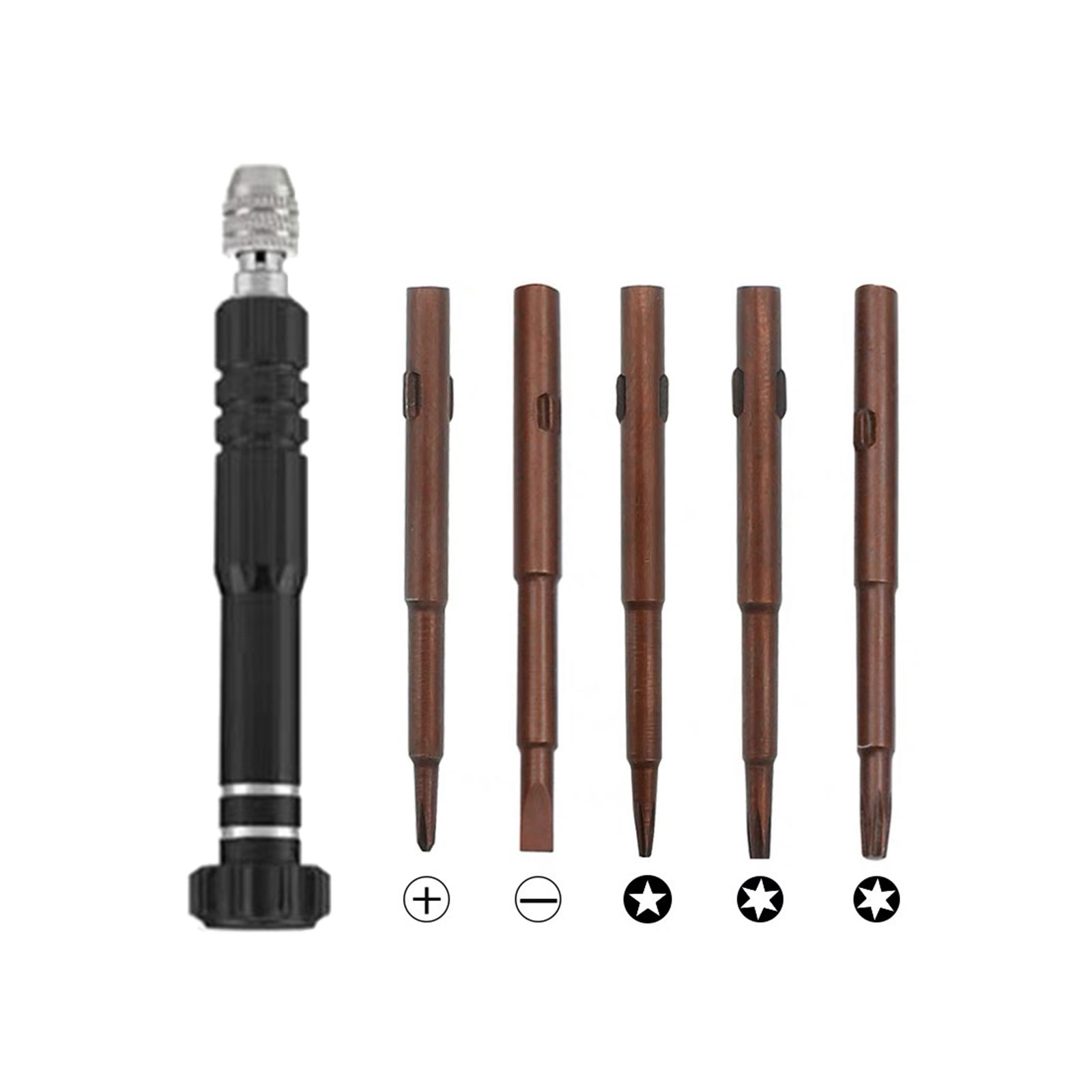 Ladaidra Brown fhgksm Precisions Screwdriver Tool Kits 5 in 1 Miniature ...