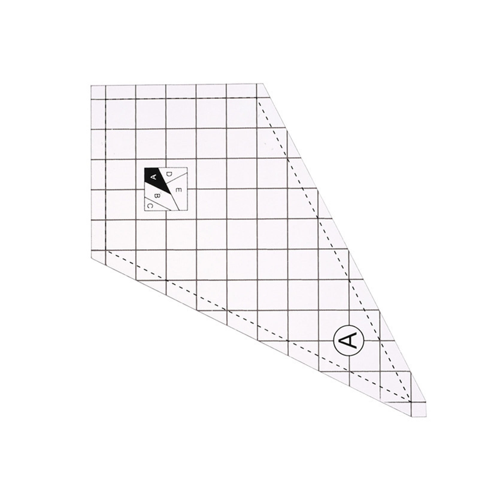 Ladaidra Brown fhgksm Quilting Ruler Clear Acrylics Patchwork Ruler ...