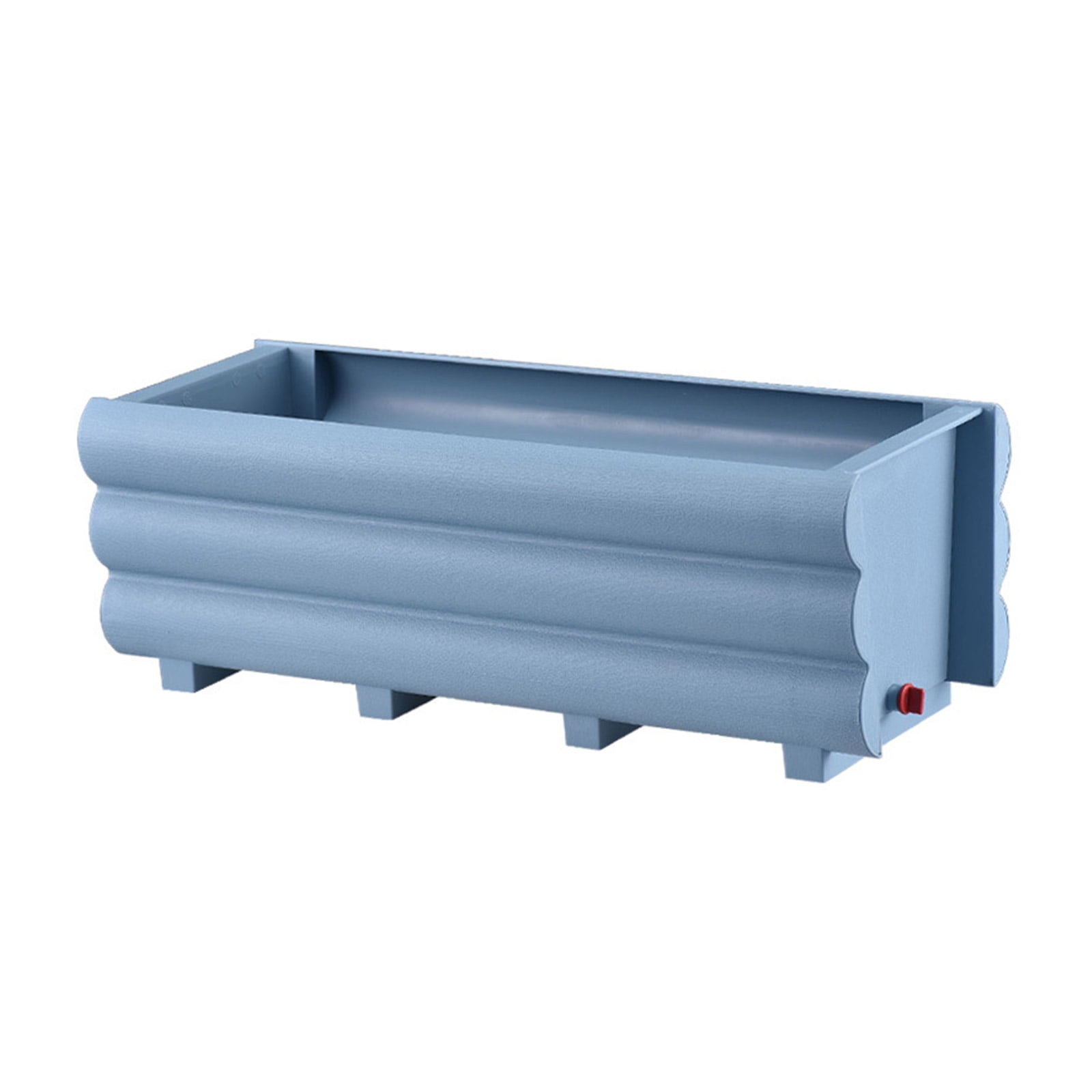 Ladaidra Brown fhgksm Rectangle Flower Planter Garden Box for Cactus ...