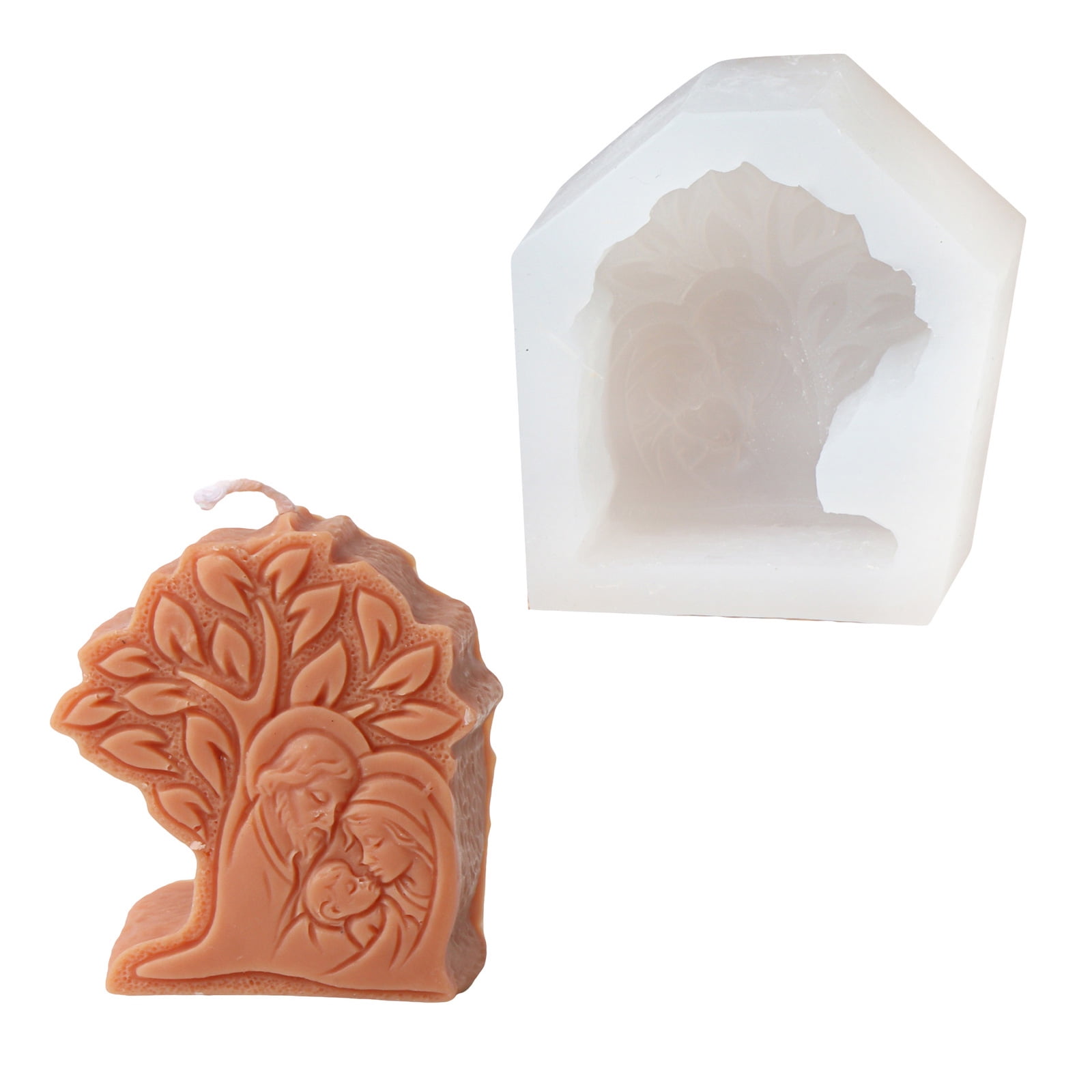 Ladaidra Brown fhgksm Religious Family Silicone Candle Molds Photo ...