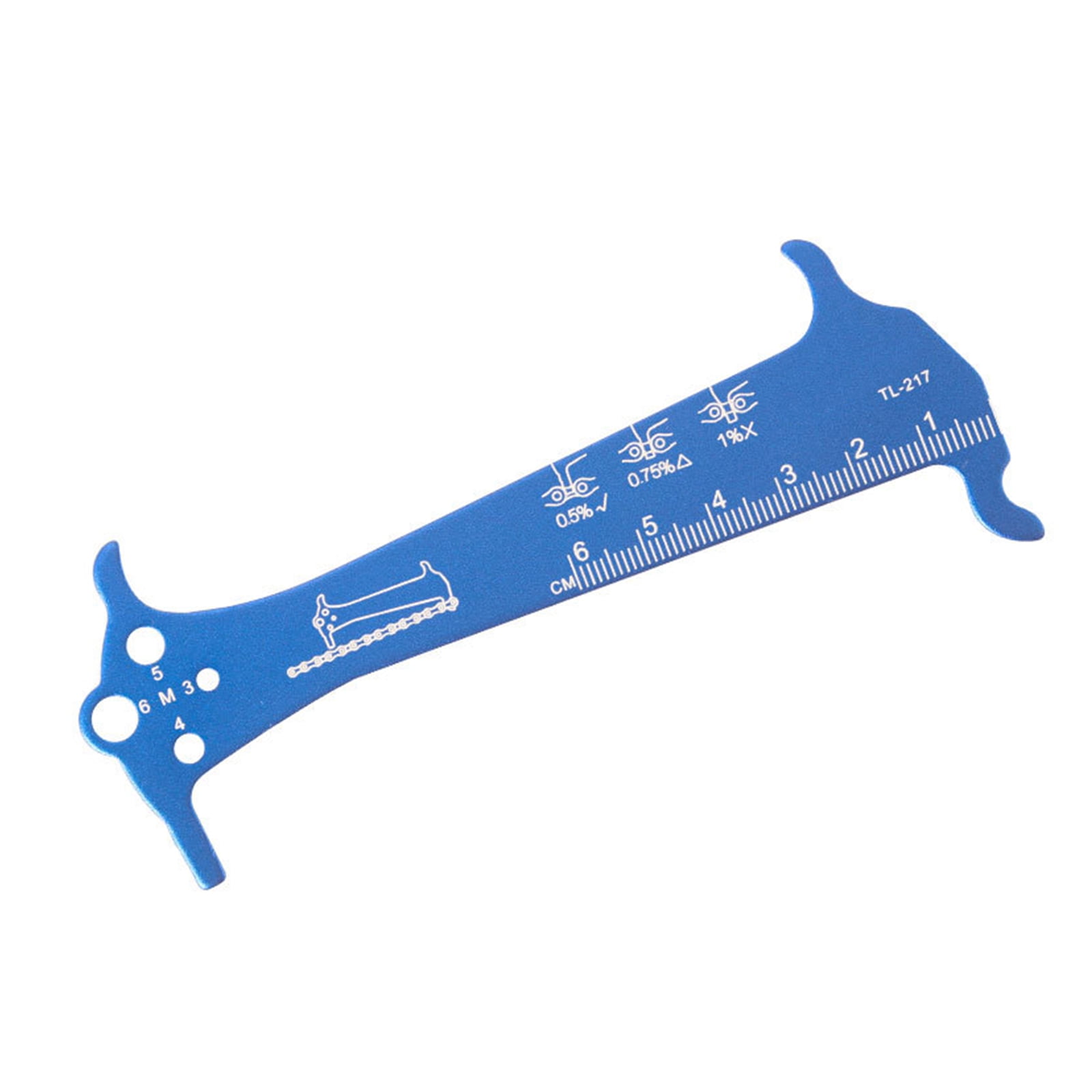 Ladaidra Brown fhgksm Road Bike Chain Tool Measure Ruler Bicycles Chain ...