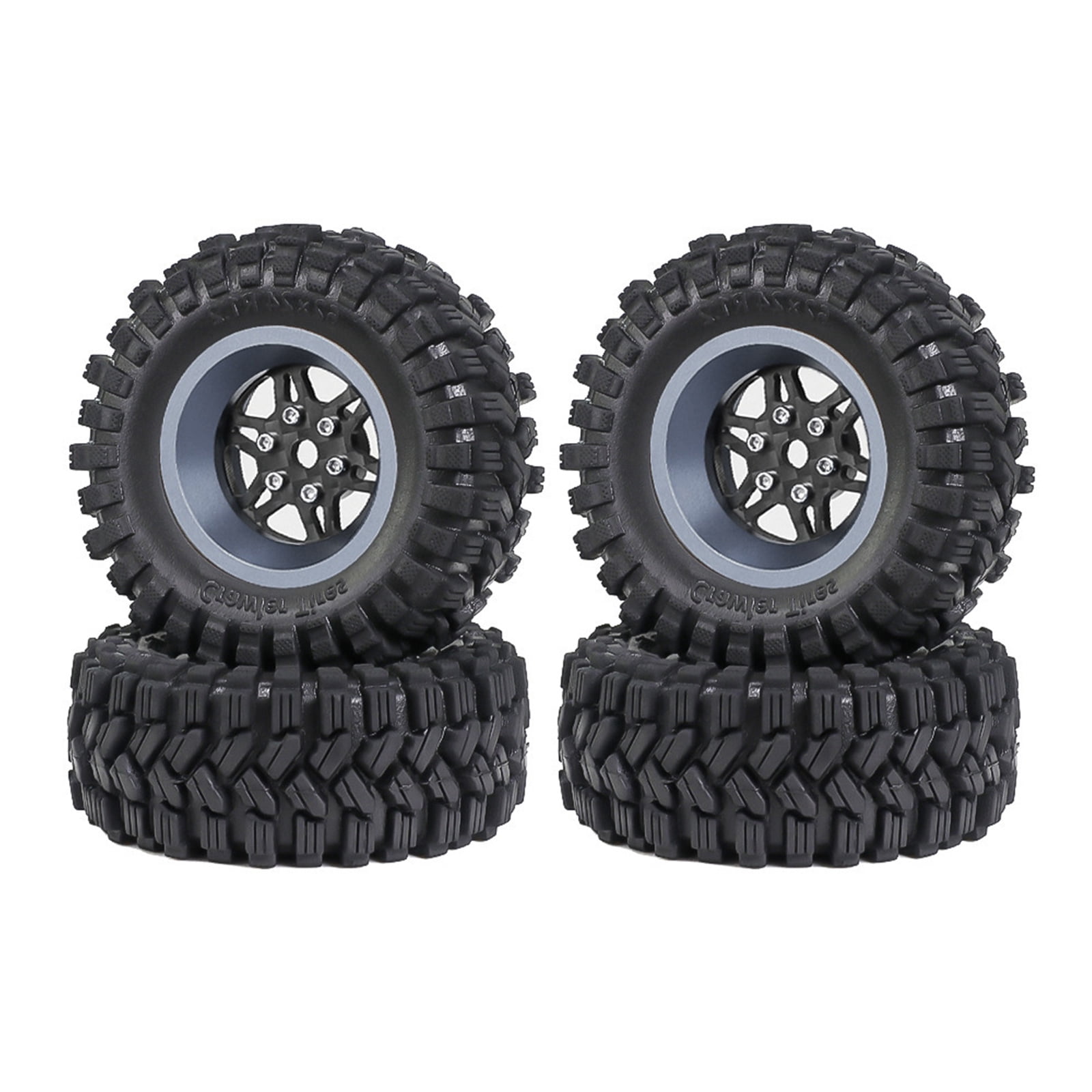 Ladaidra Brown fhgksm Set of 4 Remote Control Wheel Tires for Crawlers ...