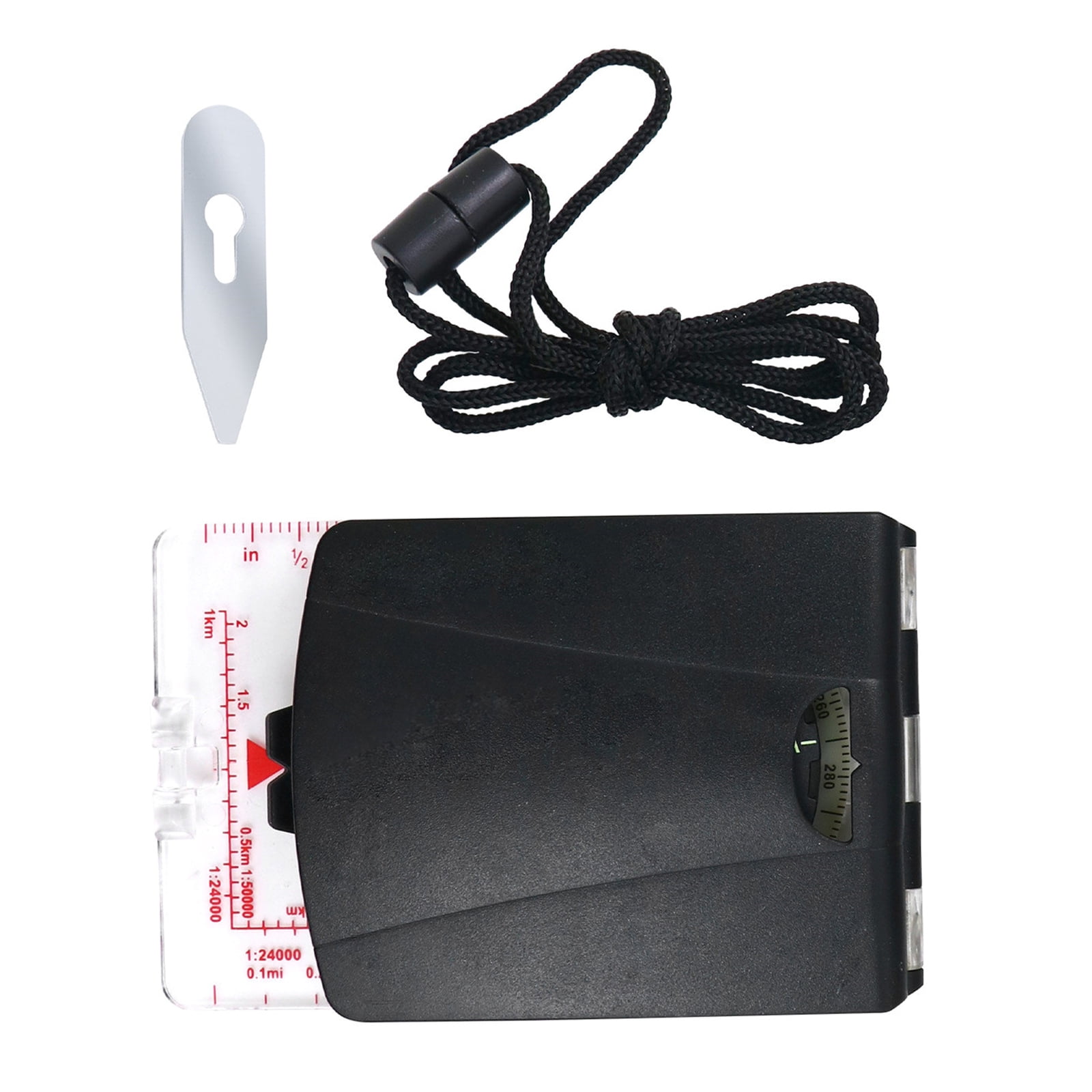 Ladaidra Brown fhgksm Sighting Glass Compasses Orienteering Map Compasses Outdoor Hiking ...