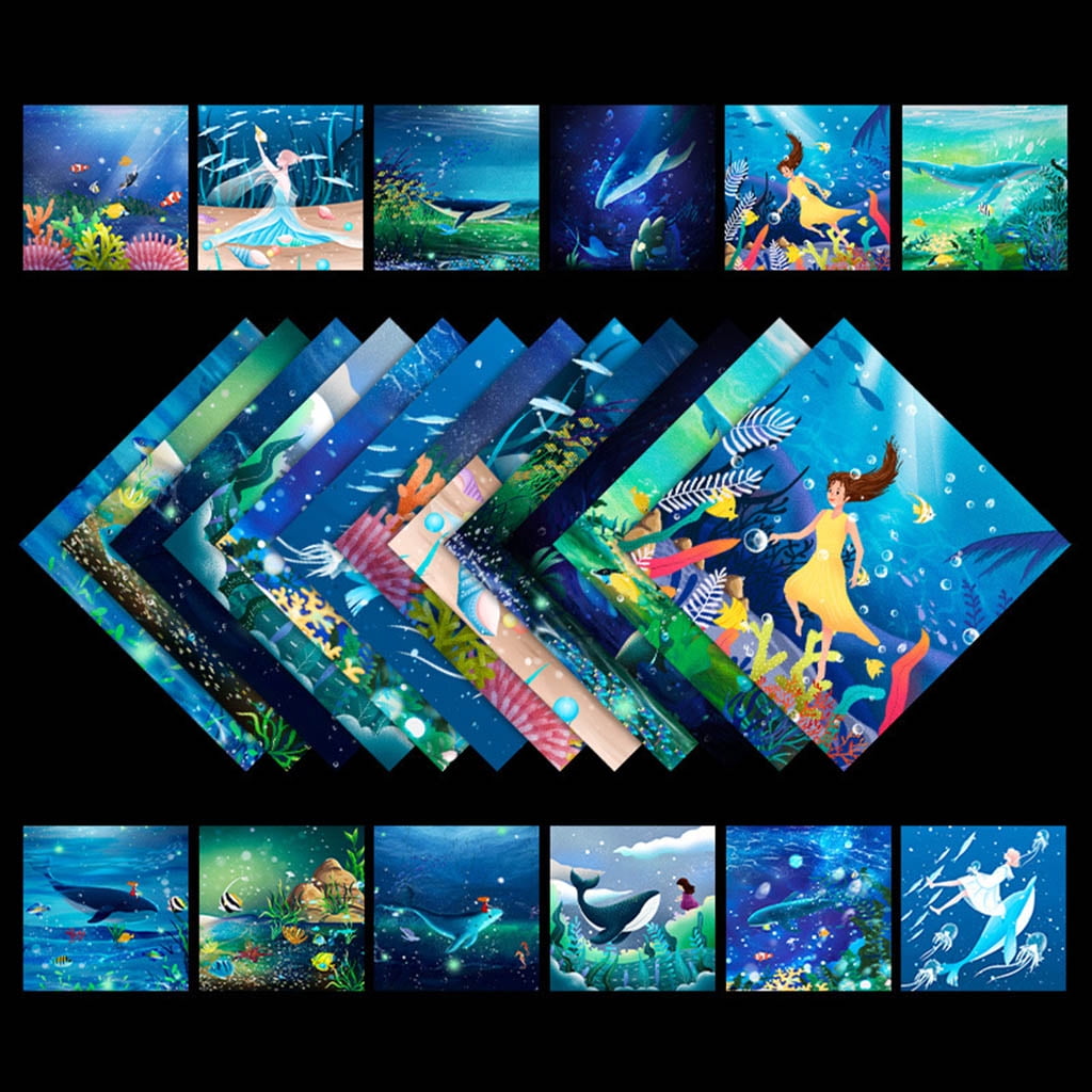 Ladaidra Brown fhgksm Square Paper Arts Folding Craft, Decoration Paper ...