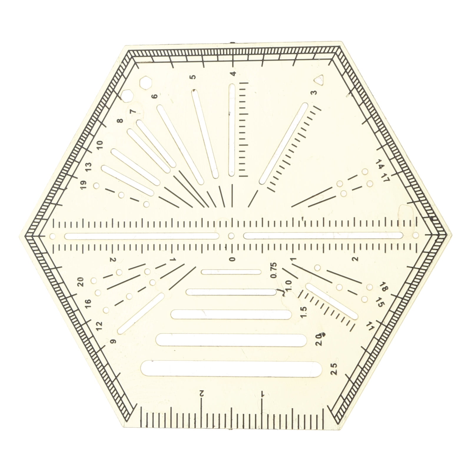 Ladaidra Brown fhgksm Stainless Steel Drawing Ruler Metal Office Ruler ...
