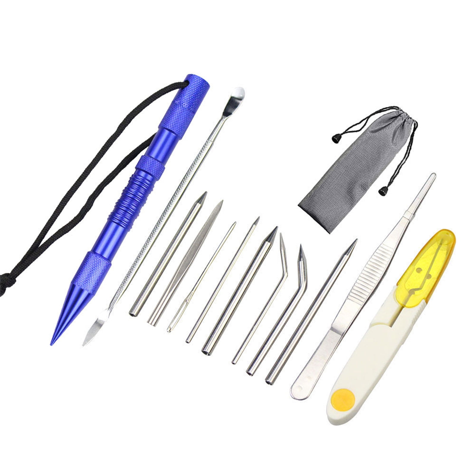 Ladaidra Brown fhgksm Stainless Steel Knotter Tool Set Paracord Lacing ...