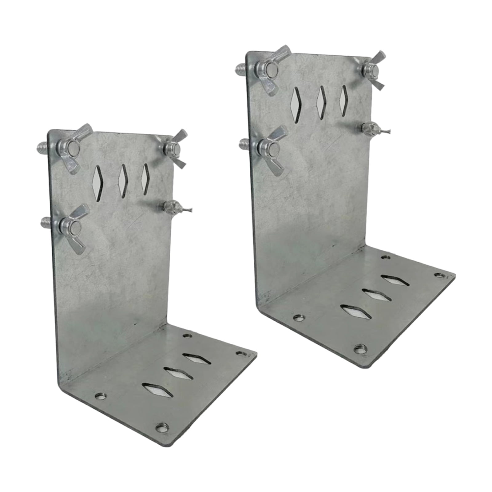 Ladaidra Brown fhgksm Steel Wall Mount Brackets Heavy-Duty Steel Leveling Brackets Ensures ...
