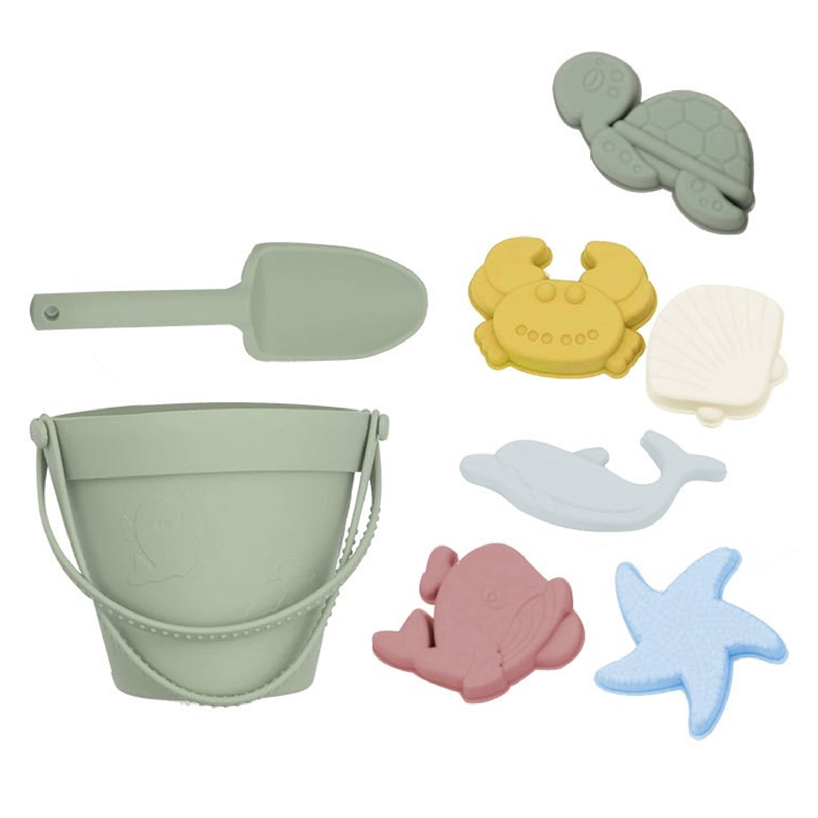 Ladaidra Brown fhgksm Todders Beach Toy Sand Molds for Kids Sand Shovel ...