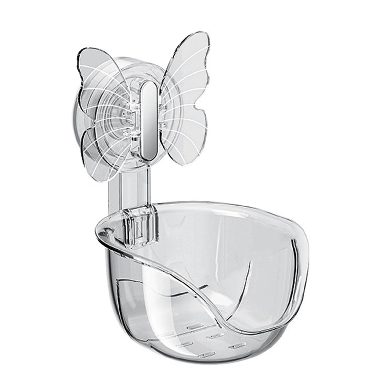 Ladaidra Brown fhgksm Wall Mount Bathroom Butterfly Storage Rack ...