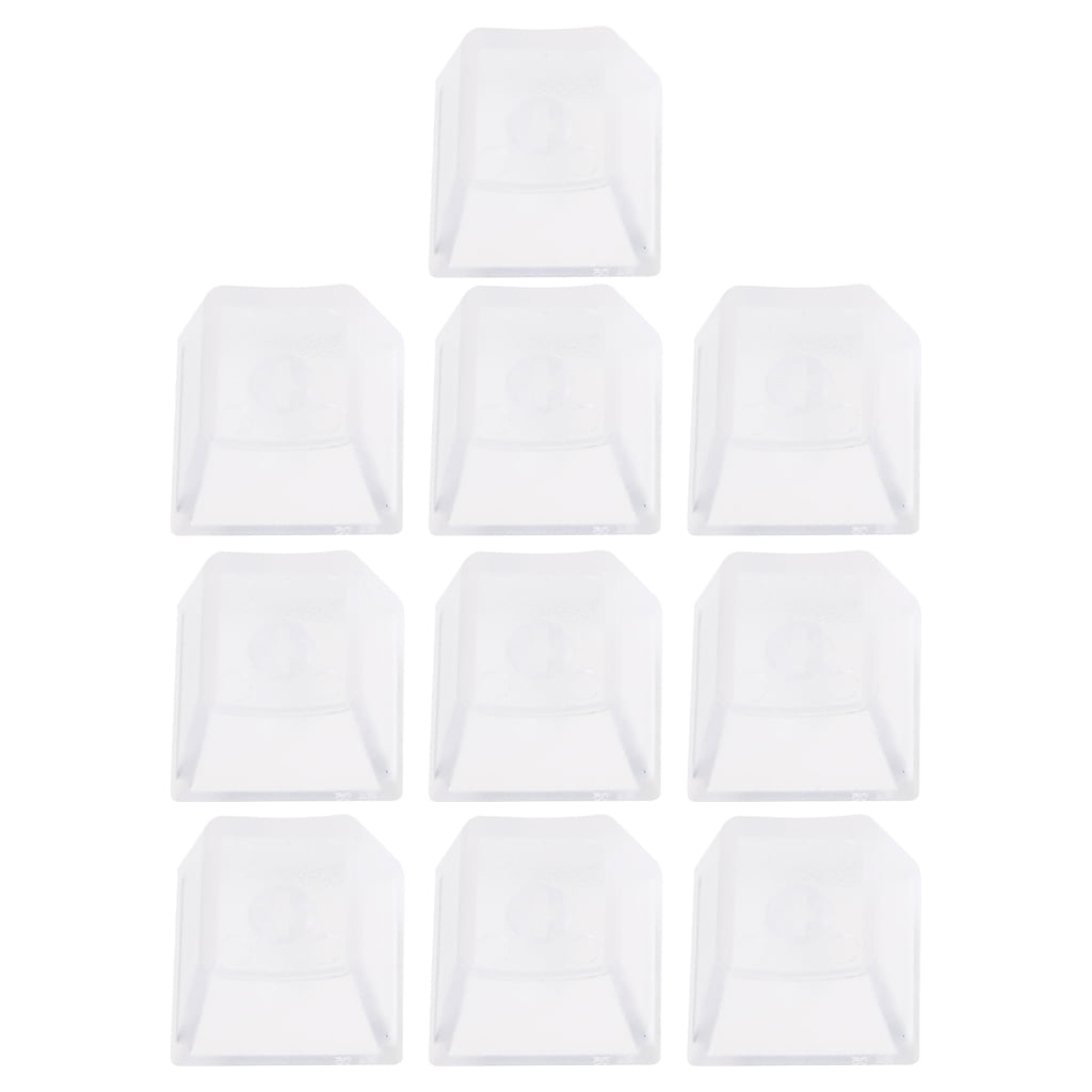 LadaidraBF 10/20Pcs Transparent ABS Keycaps for Mechanical Keyboard ...