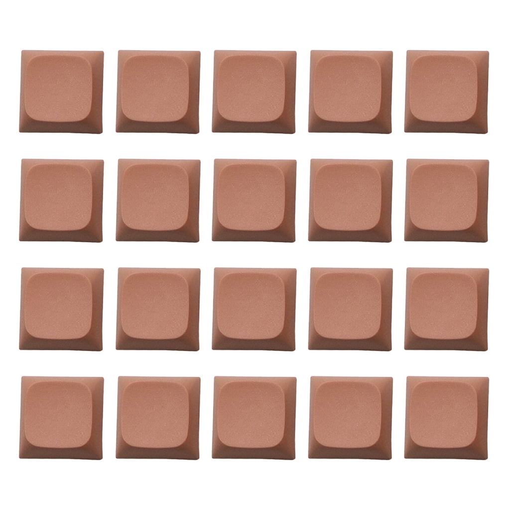 LadaidraBF 20Pieces Color PBT Keycaps 1U Size XDA Height No Print For ...