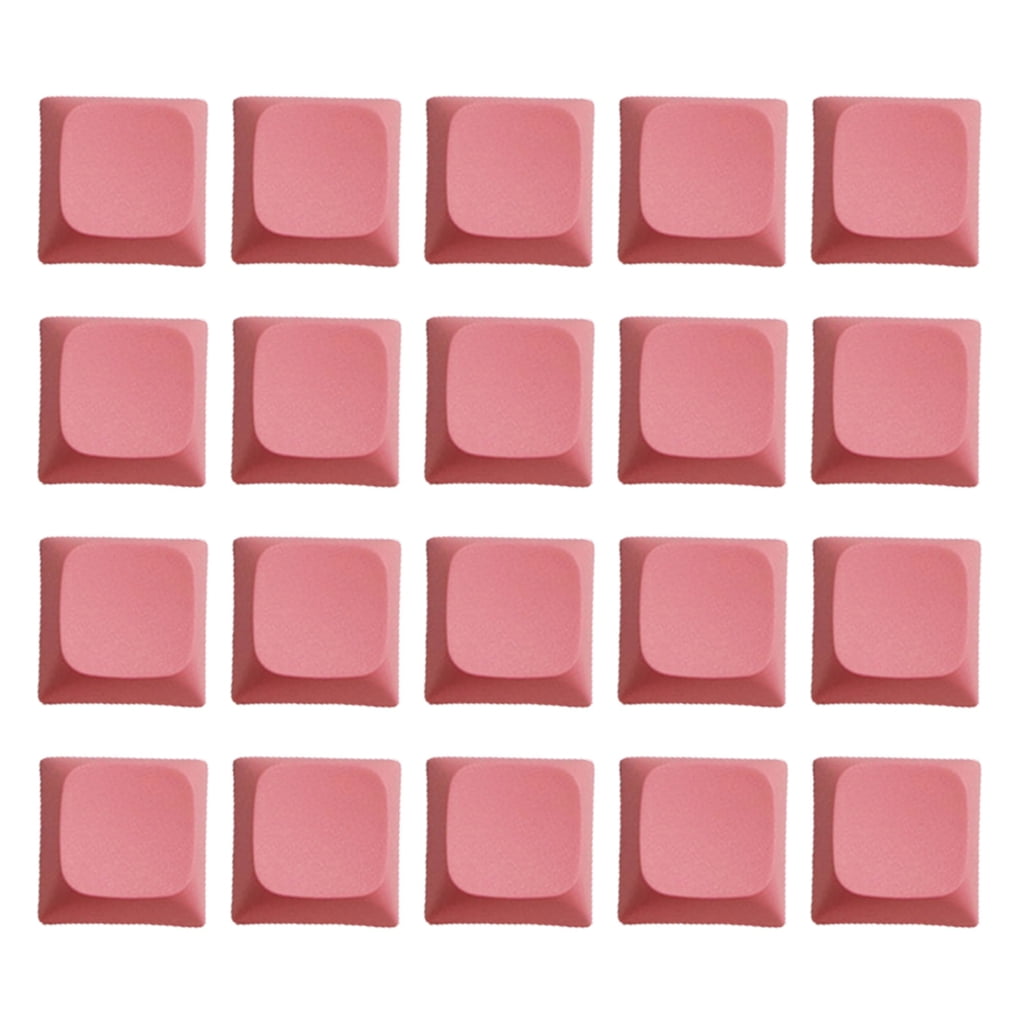 LadaidraBF 20Pieces Color PBT Keycaps 1U Size XDA Height No Print For ...