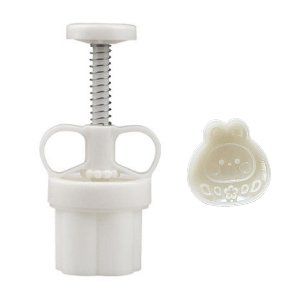 LadaidraBF 20g Plastic Mooncake Stamp Bunny Shaped DIY Mooncake Mold ...