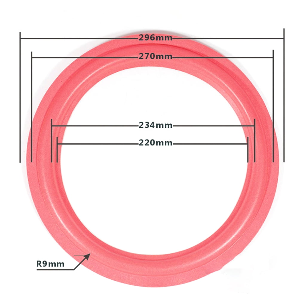 LadaidraBF 4/5/6.5/8/10/12inch Speaker Foam Surround Subwoofer Woofer ...