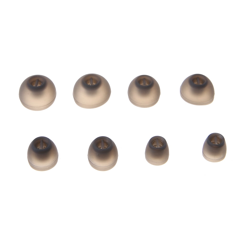 LadaidraBF 4 Pairs Soft Silicone Earphone Earbuds Cover Eartips ...