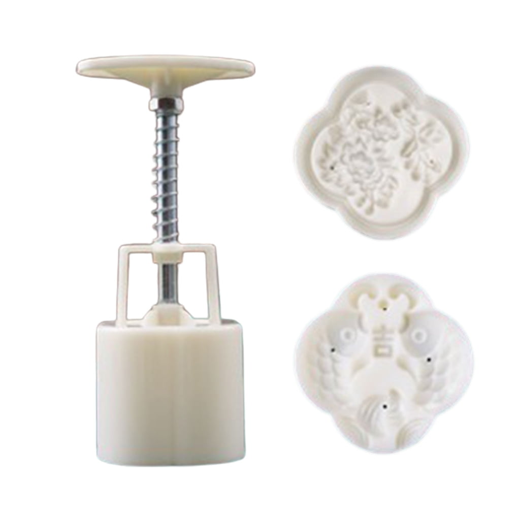 LadaidraBF 50g Fish Shape Mung Bean Cake Mould Plastic Mooncake Moulds ...