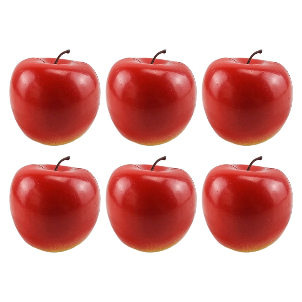 LadaidraBF 6Pcs Artificial Friut Realistic Fake Fruit Simulation Fruit ...