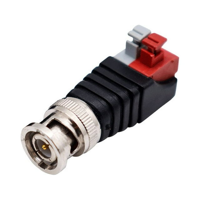 LadaidraBF BNC Video Baluns Adapter BNC Male Connector BNC Male Plug to ...