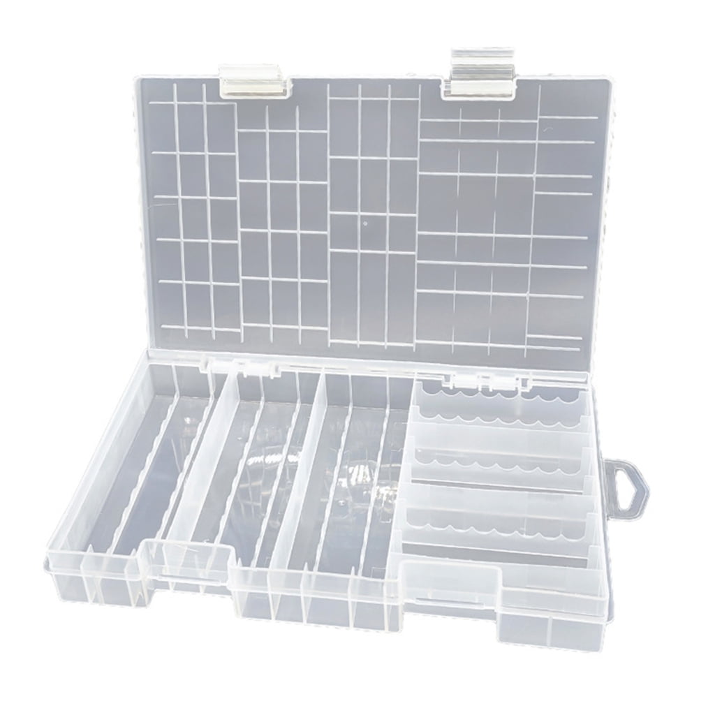 LadaidraBF Battery Organize Box Holds Multiple Sizes Including AA 3A 9V ...