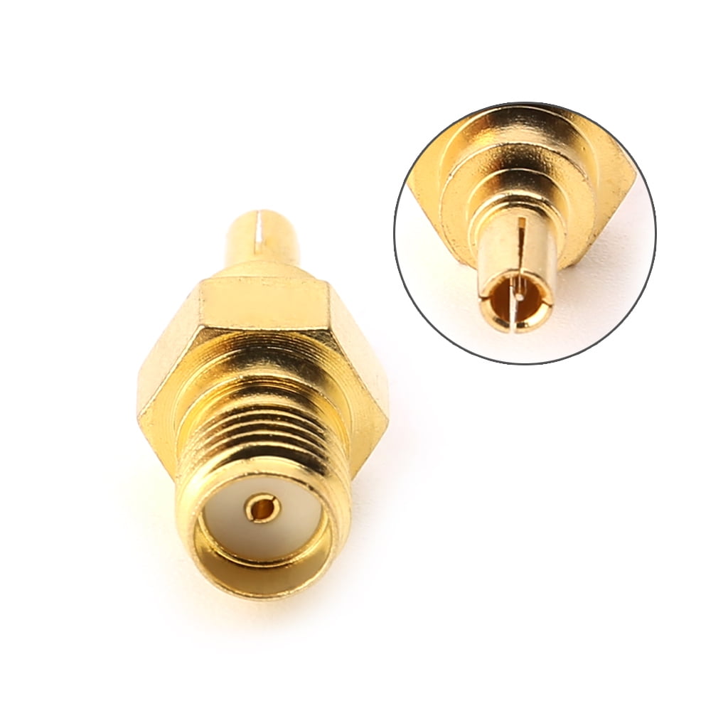 LadaidraBF CRC9 Male Plug To SMA Female Jack RF Connector Coaxial ...