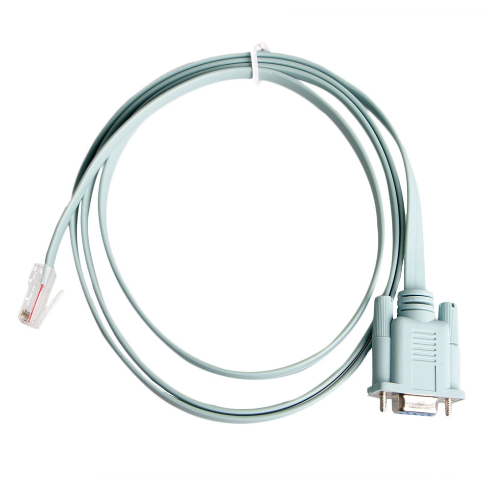 LadaidraBF Console Cable RJ45 Ethernet To RS232 DB9 COM Port Serial ...