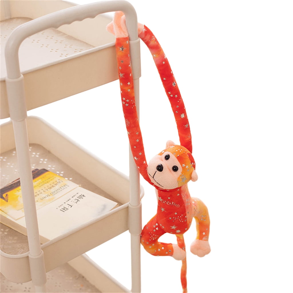 LadaidraBF Cutre Colorful Long Arm Monkey Cartoon Plush Toy Soft and ...