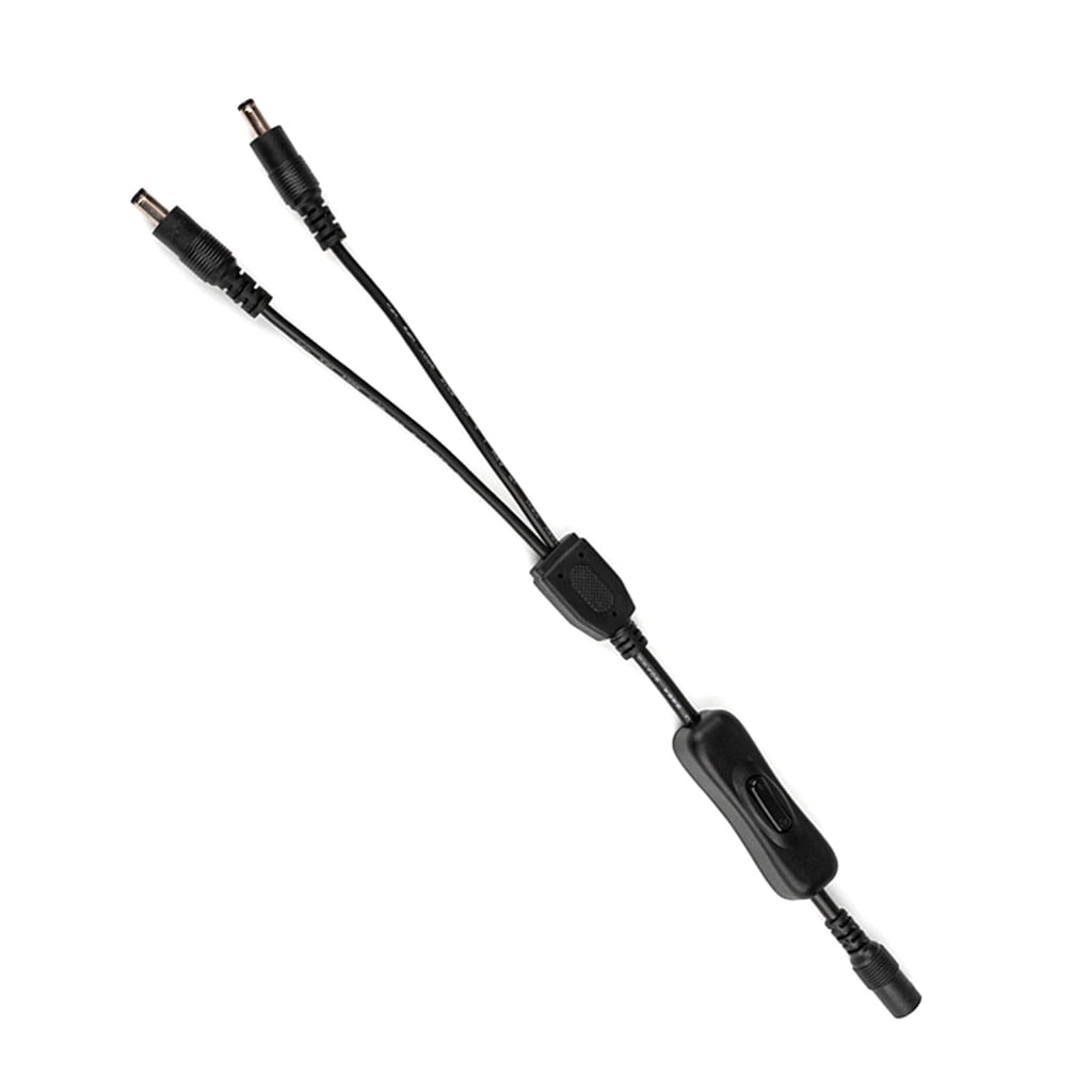 LadaidraBF DC5521 Splitter Adapter Cord 5.5x2.1mm Cable for LED Strip ...