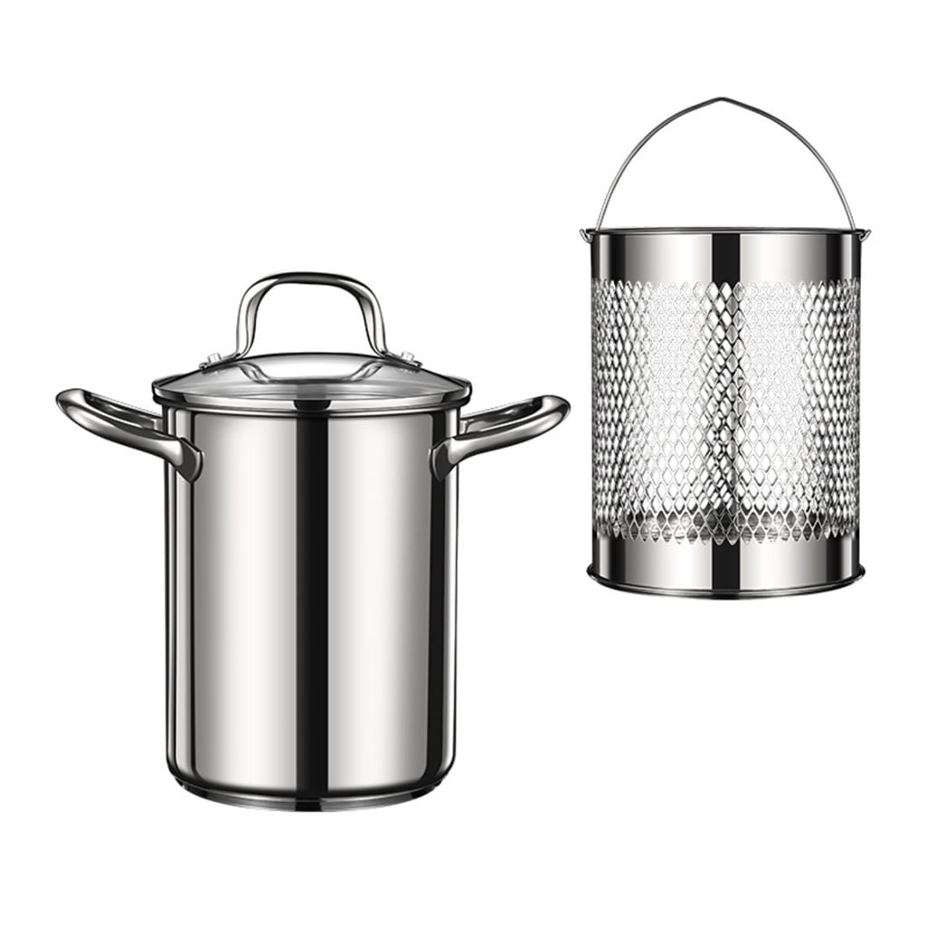 LadaidraBF Frying Pots 304Stainless Steels Material Deep Fat Fryers for ...