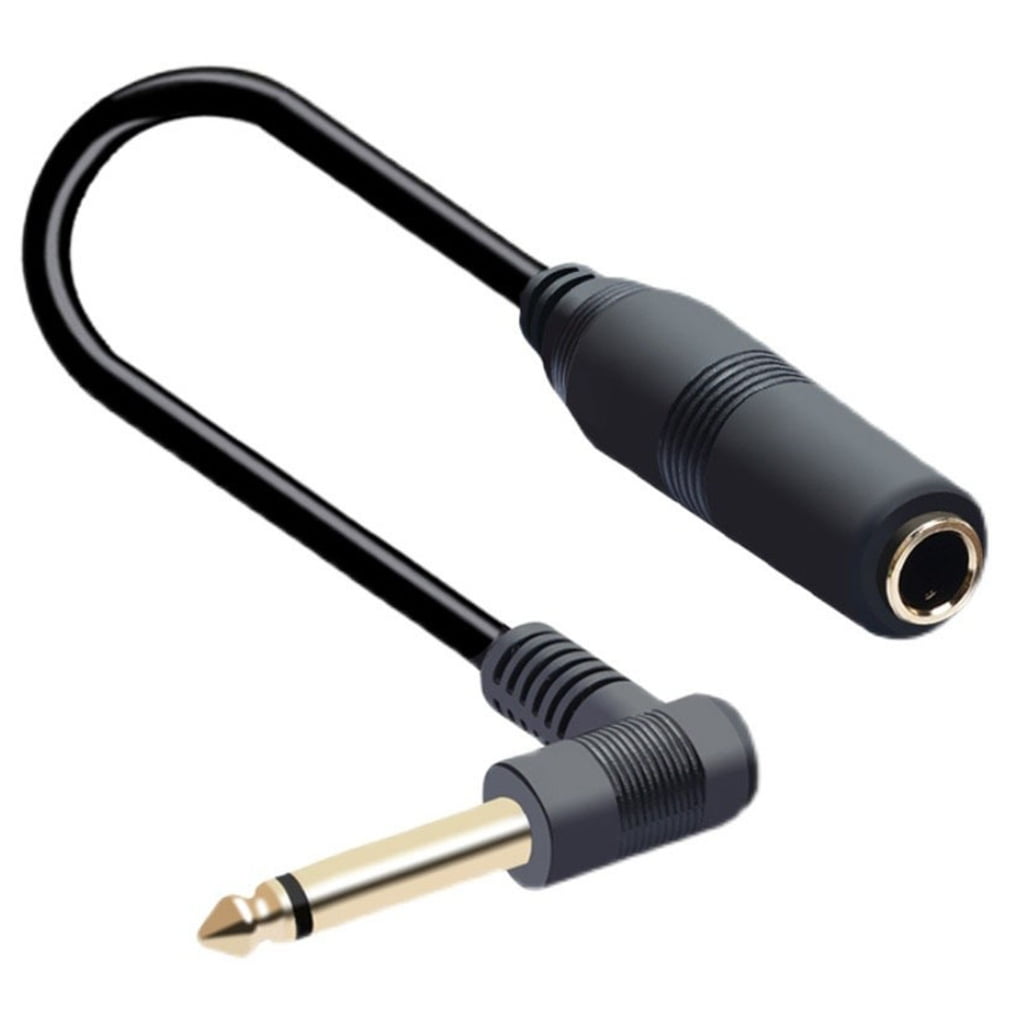 LadaidraBF GoldPlated 6.35mm 1/4 Male TRS Stereo to 6.35mm Female TS ...