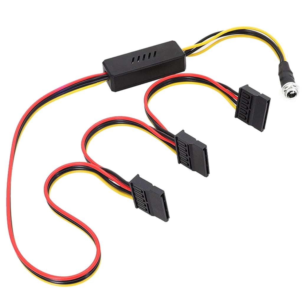 LadaidraBF Hard Drive Power DC5525 to Sata 15pin Connector Split Cable ...