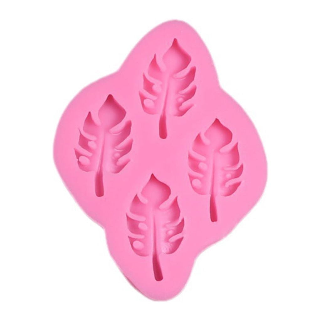 LadaidraBF Leaf Fondant Cake Candy Mould DIY Baking Decorating Tools ...