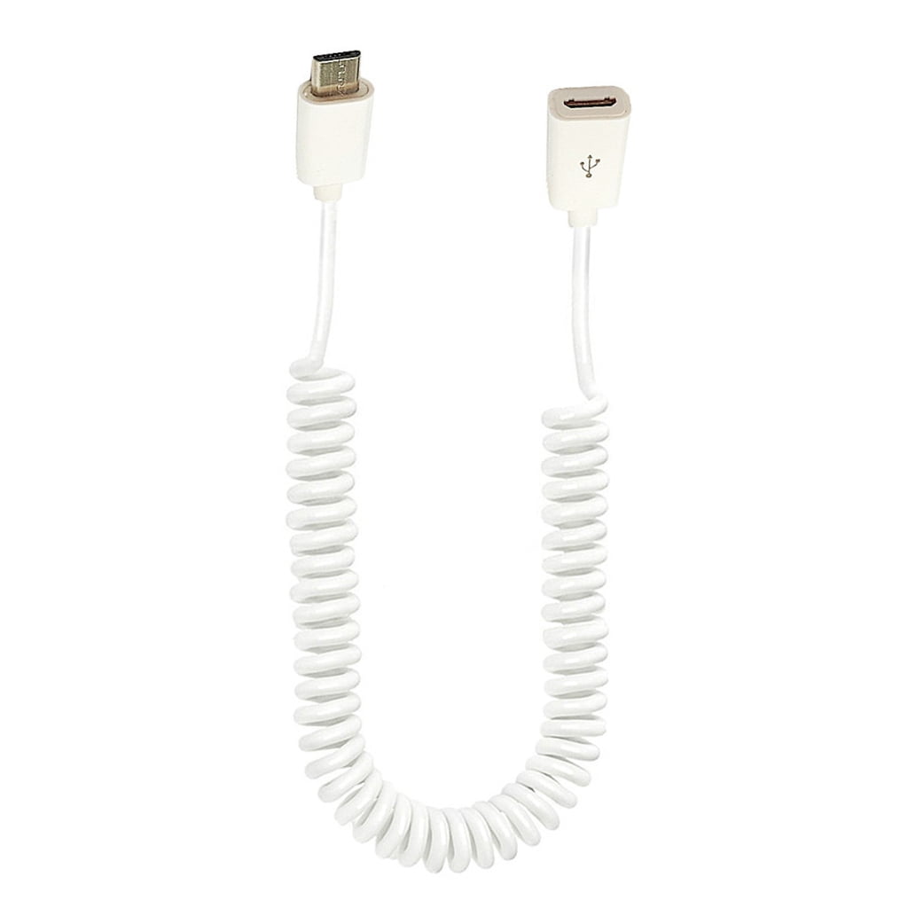 LadaidraBF Micro USB Female to Micro USB Male Extension Charge Cable ...