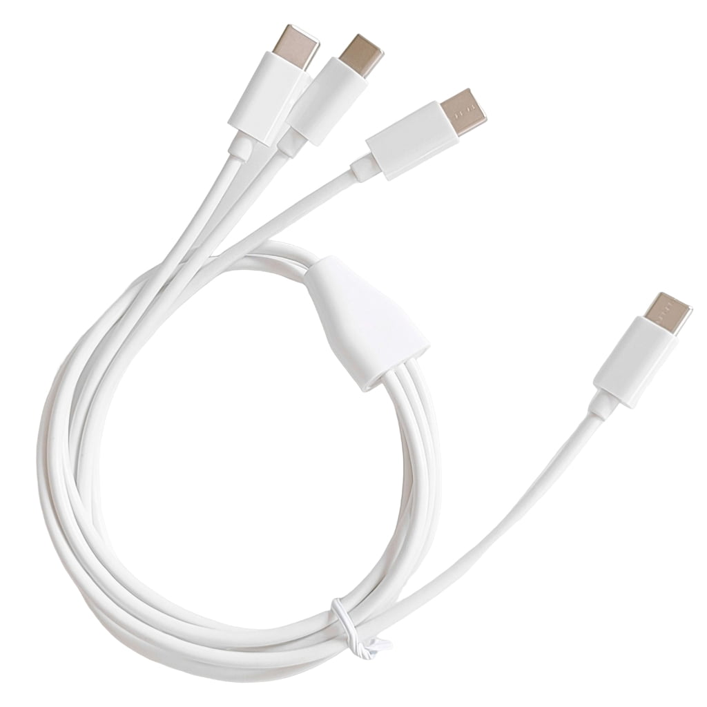 LadaidraBF Multi USB C Splitter Cable 3 in 1 Charging Cord with 3 Type ...