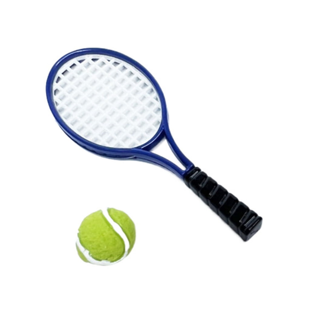 LadaidraBF Portable Tinying Tennis Playset Home Accessory for ...