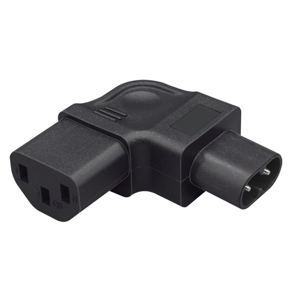 LadaidraBF Power Supply Adapter Cord IEC320 C8 Plug to C13 Right Bend ...