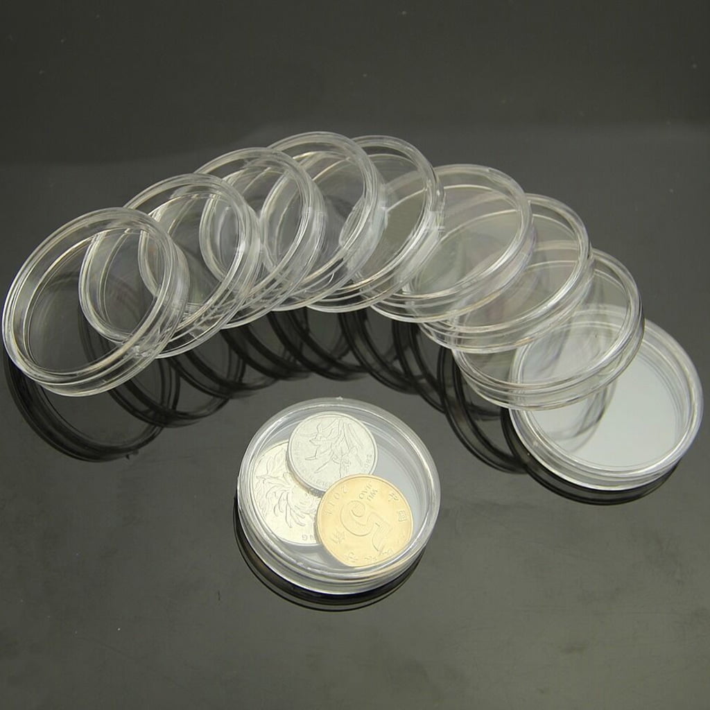 LadaidraBF Round Coin Storage Box Set of 10 Precious Souvenir Outdoor ...