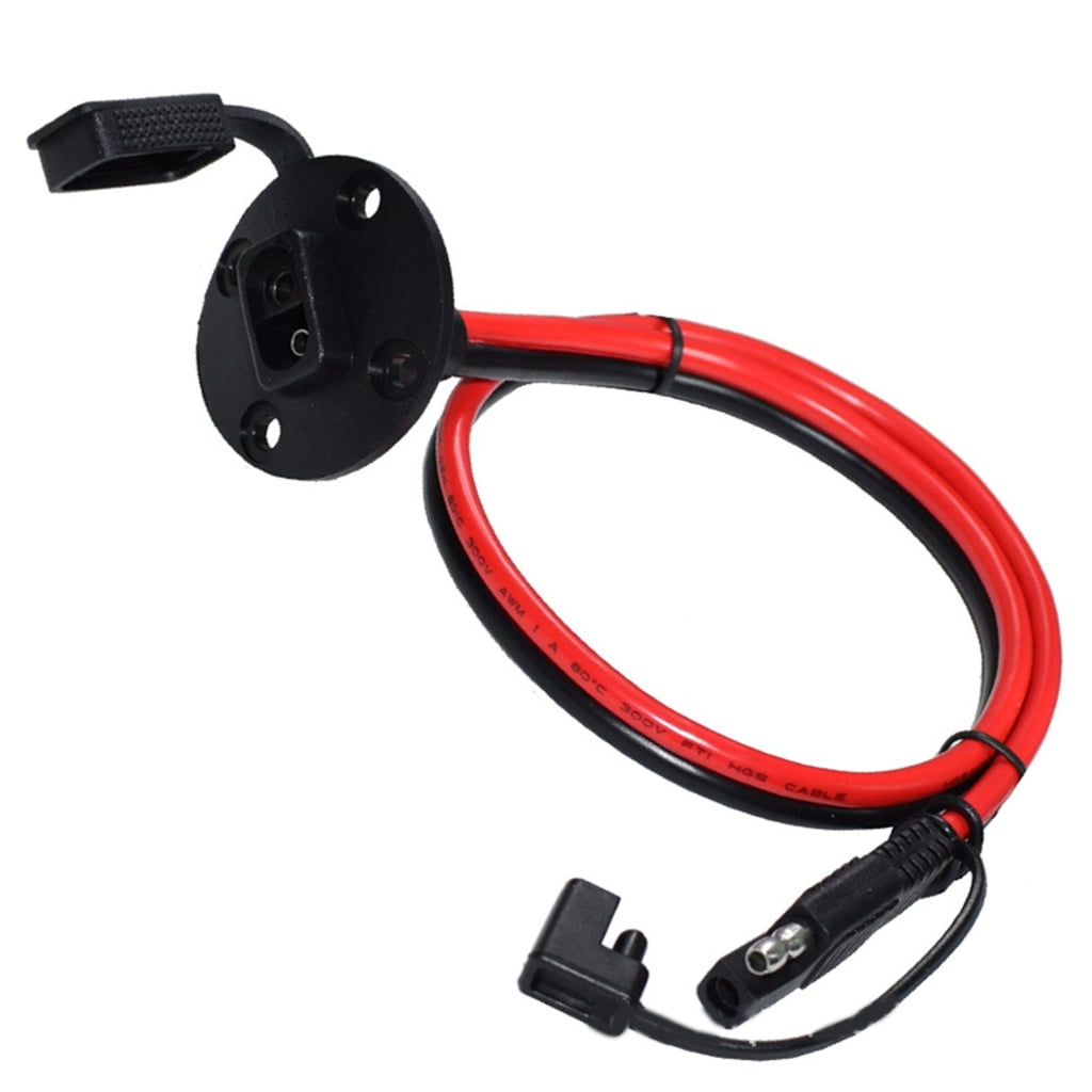 LadaidraBF SAE Connector Socket Sidewall Port 10AWG Extension Cable SAE ...