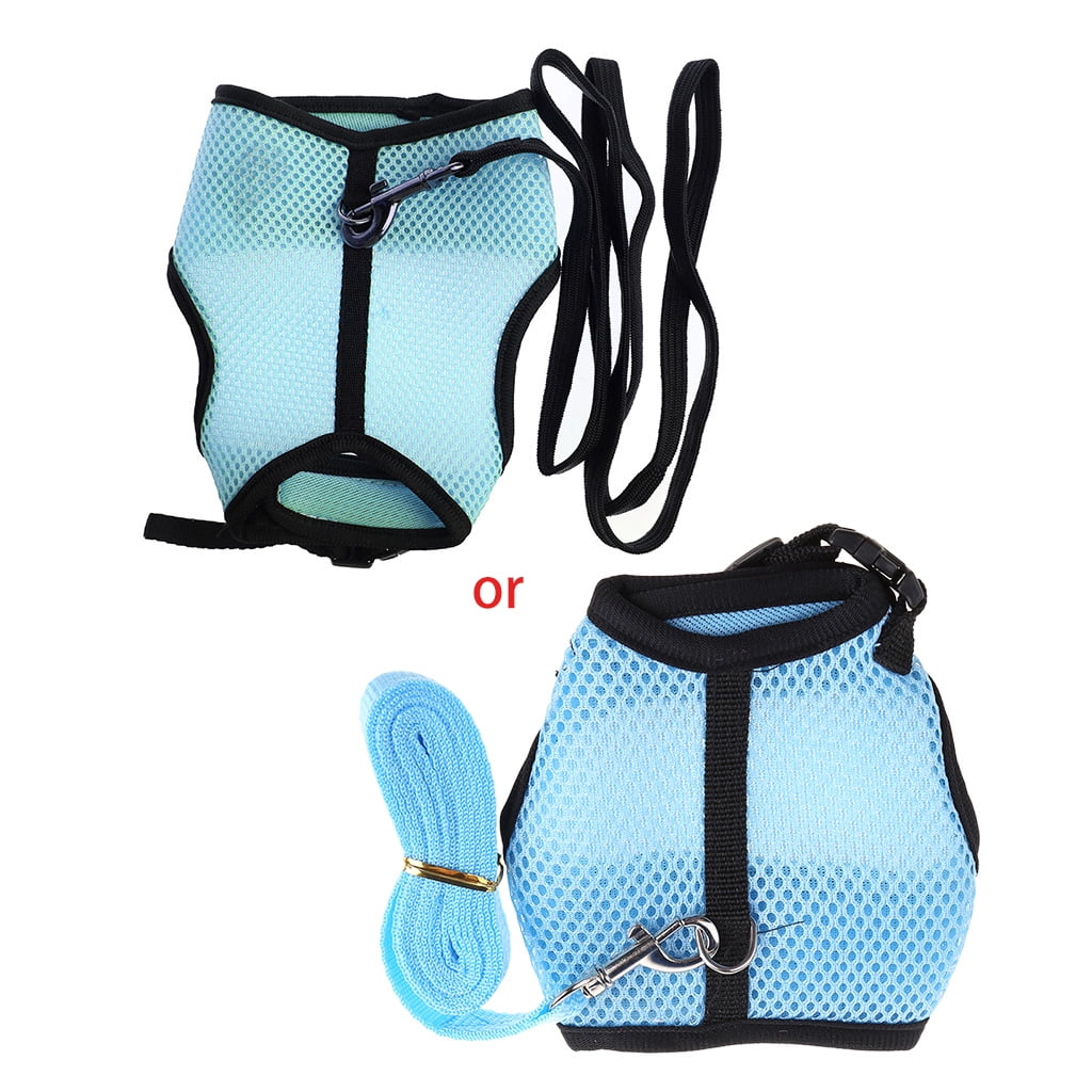 LadaidraBF Soft Mesh Vest Harness Rope Kit Walk Lead for Rabbit Bunny ...