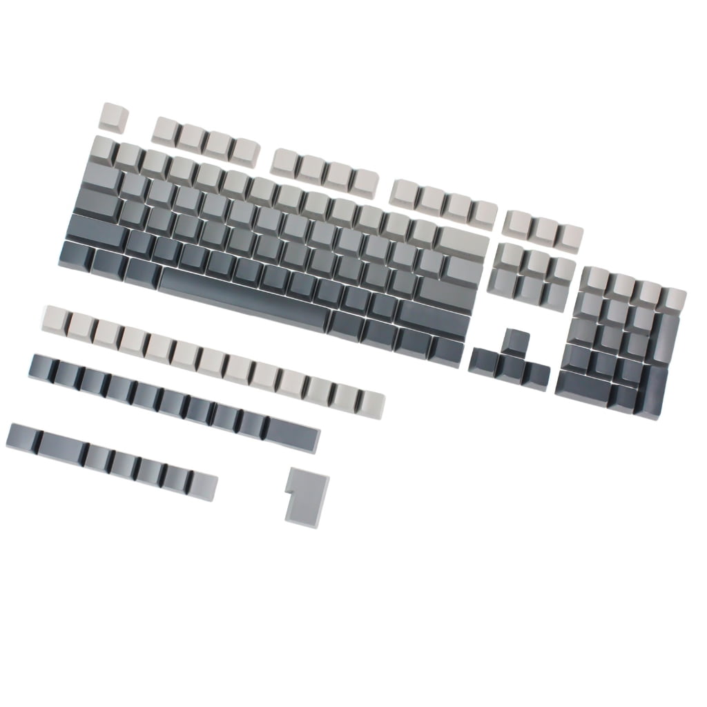 LadaidraBF Stylish Gradients PBT Keycaps with Side Translucent Design ...
