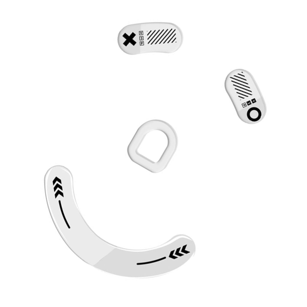 LadaidraBF Tempered Glass Mouse Feet For DeathAdder Mouse Skates High ...