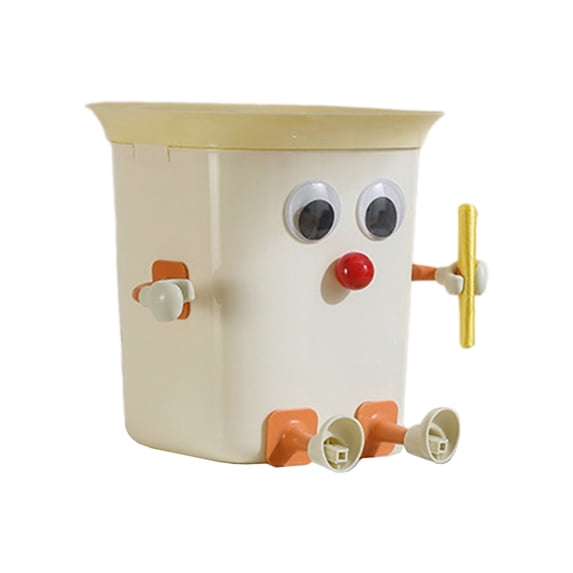 LadaidraBF Trash Can DIYs Kitchen Compost Bin Funny Big Eye Trash Bin ...