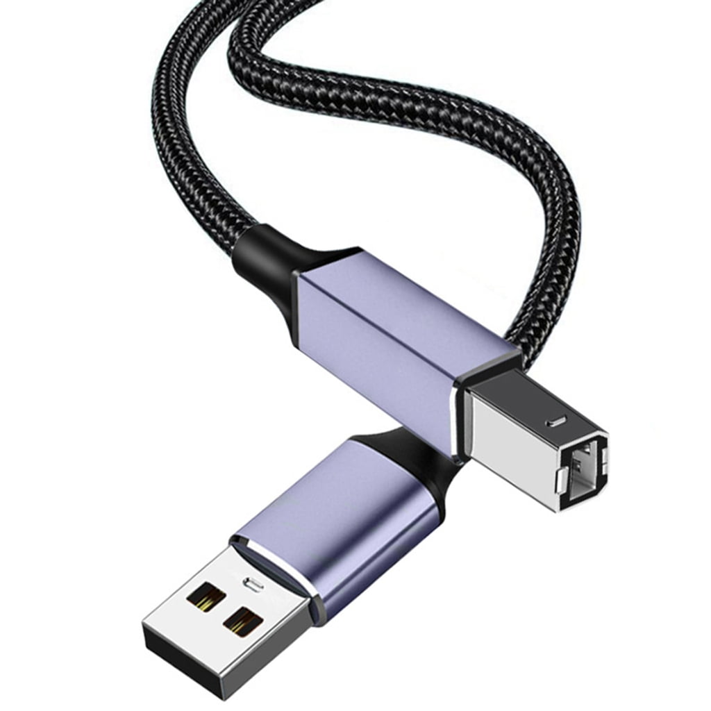 LadaidraBF USB 2.0 to Standard B Type Printer Scanner Hard Disk Cable ...